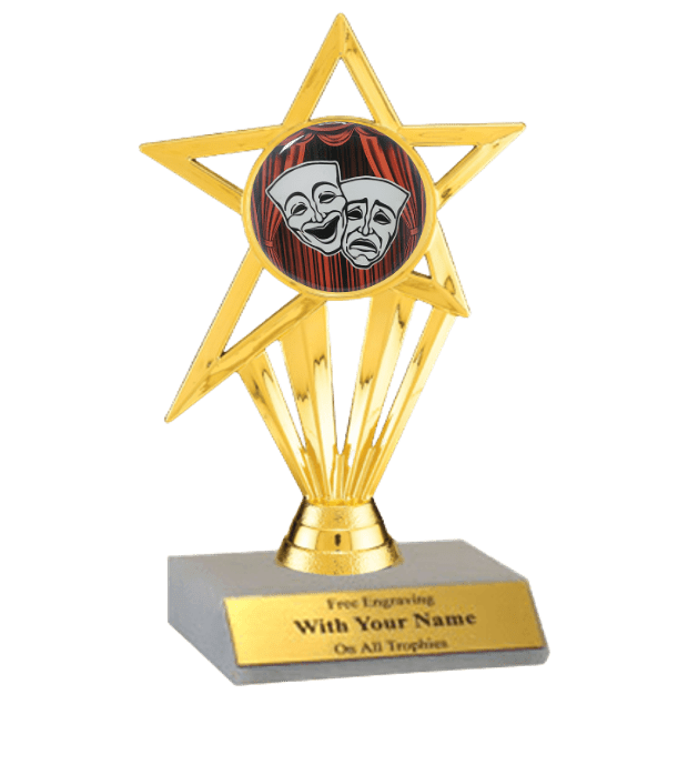 Participation Insert Trophy - Drama | TrophyCentral