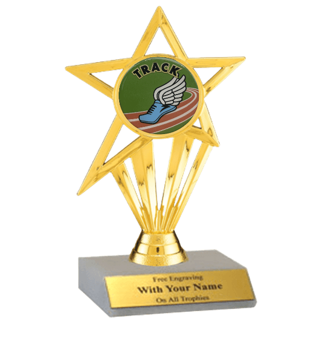Participation Insert Trophy - Track | Track Trophies