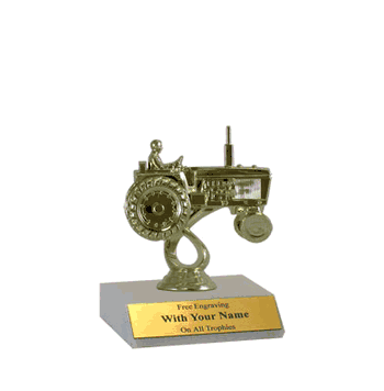 Farm Tractor Figure Participation Trophies | TrophyCentral