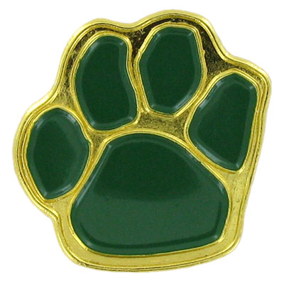 Paw Print Lapel Pins | TrophyCentral