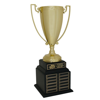 Cup Trophy - Large Trophy Cup - 12 Nameplates