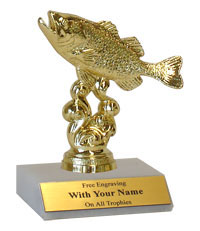Trophy for Bass Fishing Participation | TrophyCentral