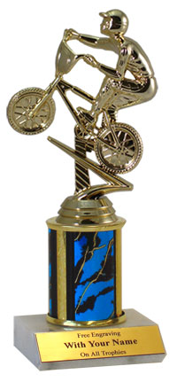 BMX Single Column Trophies | TrophyCentral