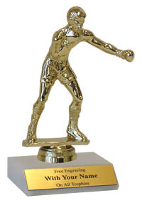 Boxing Trophy Budget Participation Trophies - Boxing