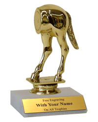 Horses Rear Participation Trophies | TrophyCentral