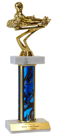 Go Kart Deluxe Platform Trophy in 3 Sizes | TrophyCentral