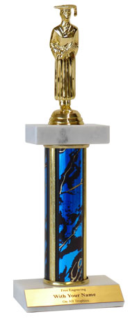 Deluxe Platform Graduate Figure Trophies | Graduation Trophies