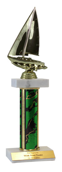 Sailing Deluxe Platform Series Trophy Award | TrophyCentral