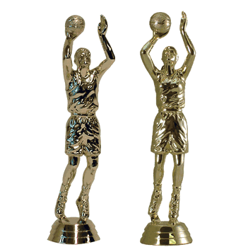 Two Tier Basketball Shooter Trophies | Basketball Trophies