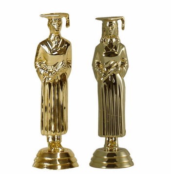 Two Tier Graduate Trophies, Graduate Trophy with Two Tiers