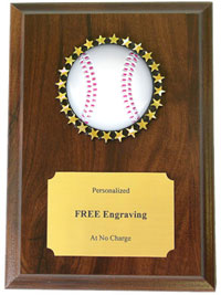 Baseball Plaques, Holographic Baseball Plaque