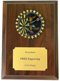 Darts Plaques, Holographic Darts Plaque