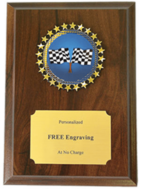 Pinewood Derby Plaques, Holographic Pinewood Derby Plaque