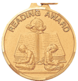 Reading Medals, Reading Medals and Awards, Kid's Reading Medal