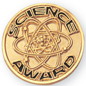 Science Subject Award Pins From TrophyCentral, Science Award Pin