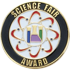 Science Fair Award - BR Series Enameled Pins