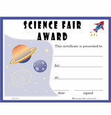 Science Certificates | Science Award Certificate Template