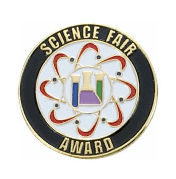 Science Fair Award - BR Series Enameled Pins