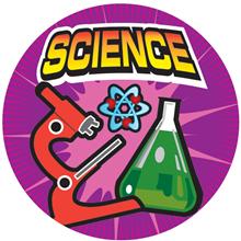 Colorful Science Stickers (Roll) | TrophyCentral