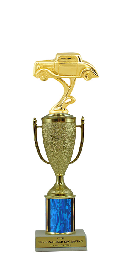 Street Rod Trophy With Marble Base, Cup And Column | TrophyCentral