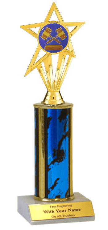 Single Column Insert Trophy - Debate | TrophyCentral