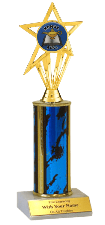 Single Column Insert Trophy - Honor Roll | TrophyCentral