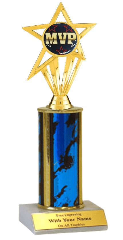 Single Column Insert Trophy - MVP | MVP Trophies