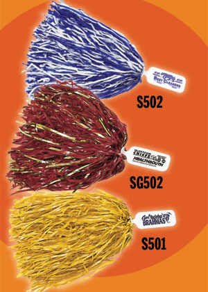 Solid Handle Advertising Poms | TrophyCentral