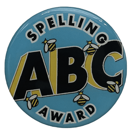 Colorful Spelling Epoxy-Covered Insert Decals | TrophyCentral