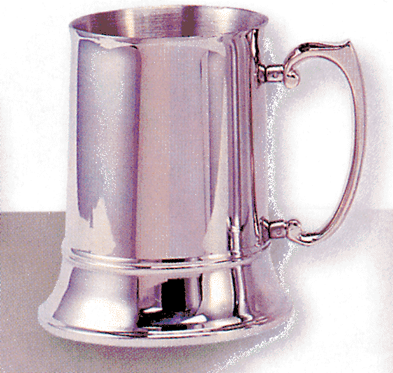 Stainless Steel Tankard | TrophyCentral