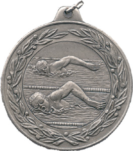 Male Swimmers Olympic-Style J-Series Medals | TrophyCentral