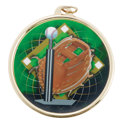 T-Ball Medals: Color Medals (2 3/16 Inch) - T-Ball