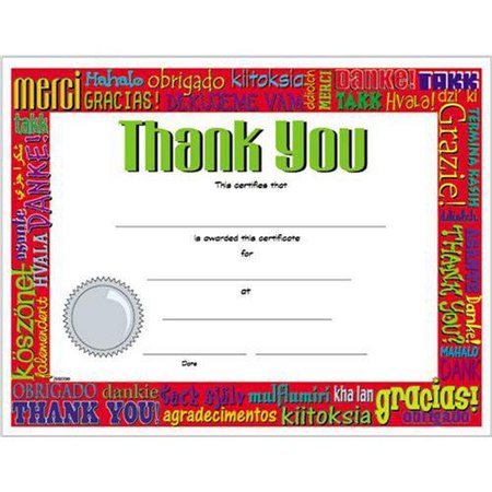 Thank You Certificate Templates