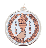 Torch Medals - Achievement Medals - 1st Place Medals