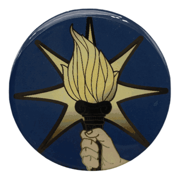 Colorful Torch Epoxy-Covered Insert Decals | TrophyCentral