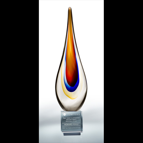 Torchier Award with Crystal Base | TrophyCentral