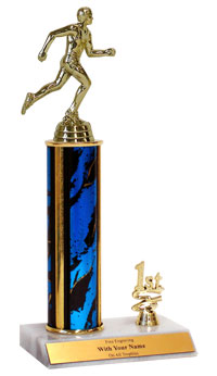 Track 1st, 2nd and 3rd Place Trim Trophies | Track Trophies
