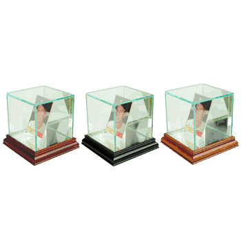 Trading Card Glass Display Case | TrophyCentral