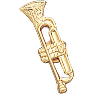 Trumpet Lapel Pins, Trumpet Pin | TrophyCentral