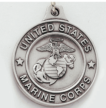 United States Marines Corps Keychain, Pewter | TrophyCentral