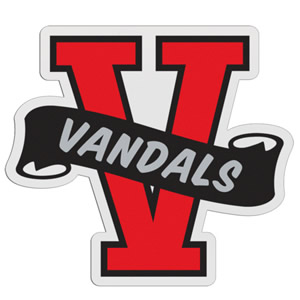 V-Shaped Custom Letter Magnet / Badge | TrophyCentral