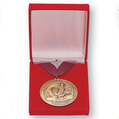 Velour Covered Boxes, Velour Boxes for Medals