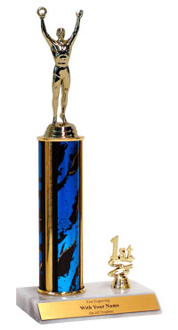 Victory Figure 1st, 2nd and 3rd Place Trim Trophies