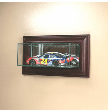 Wall Mounted Race Car Glass Display Case | TrophyCentral