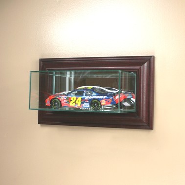 Wall Mounted Race Car Glass Display Case | TrophyCentral