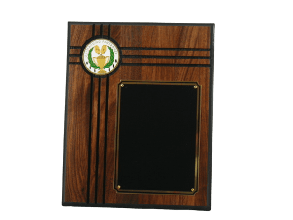 Outstanding Fundraiser Plaque, Walnut Outstanding Fundraiser Plaques