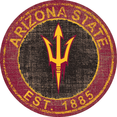 Arizona State Heritage Logo Round Sign