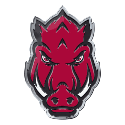 Arkansas Razorbacks Alternate Logo Automobile Emblem