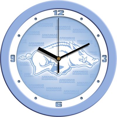 Arkansas Razorbacks Baby Blue Wall Clock - Sports Gifts
