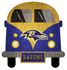 Baltimore Ravens 12" Team Bus Sign